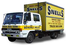 Truck Bus Medium Rigid Training | SNELLS Driving School
